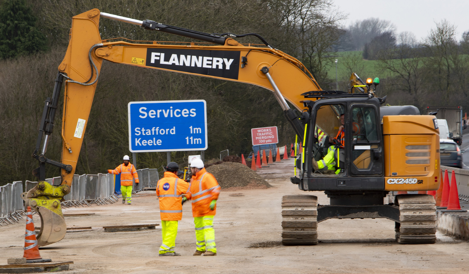Case CX245D SR | Plant Hire UK | Flannery
