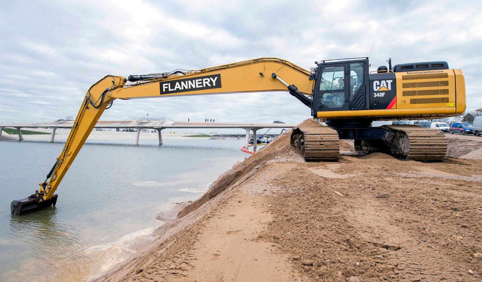CAT 340F LRE | Plant Hire UK | Flannery