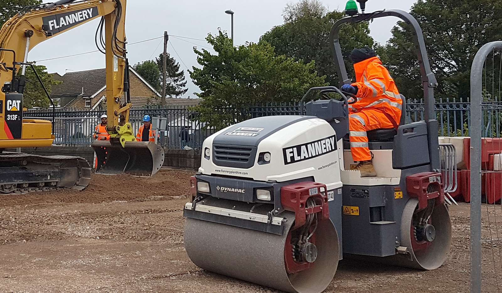Dynapac CC1200 | Plant Hire UK | Flannery Plant Hire