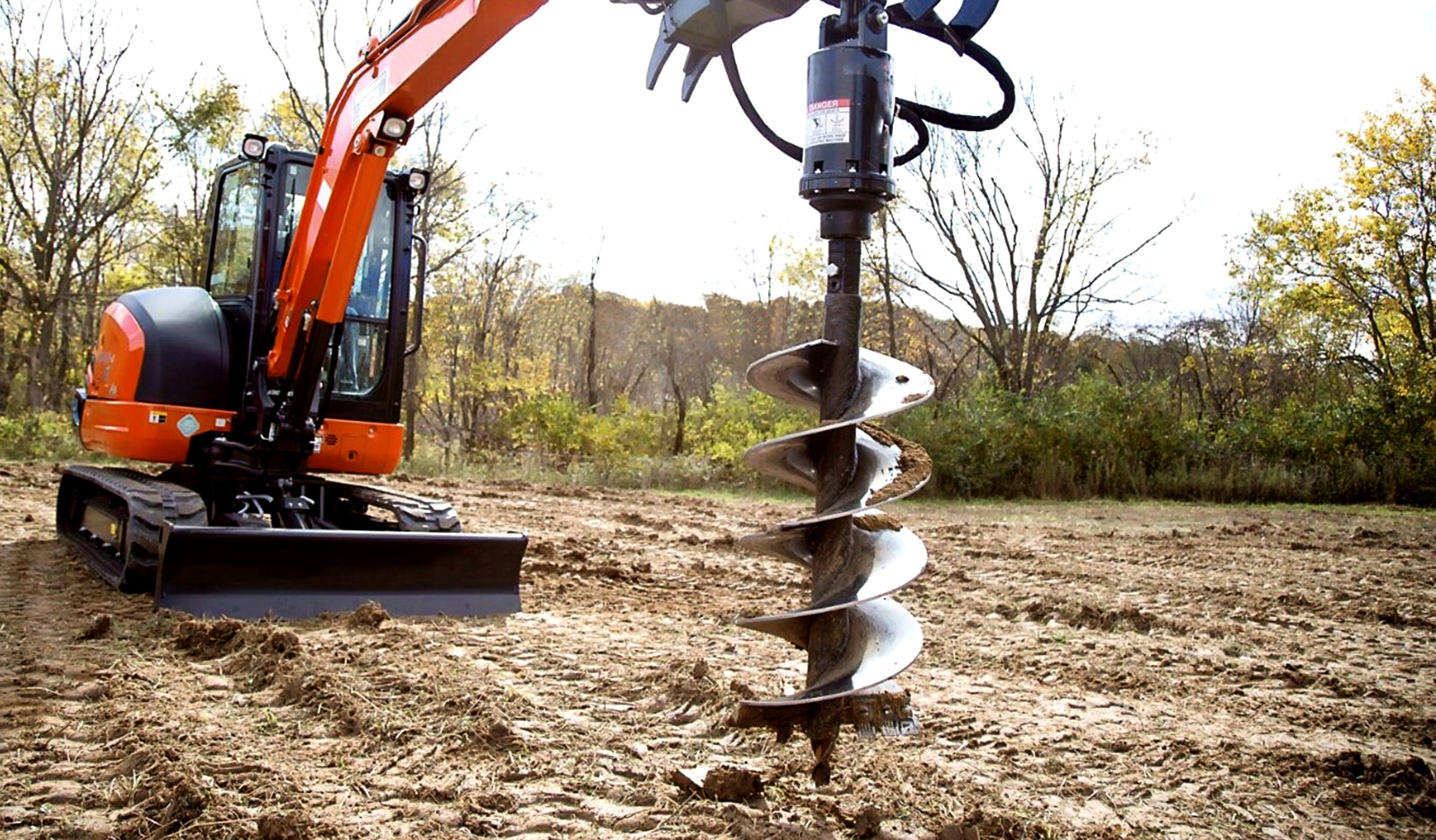 Auger | Plant Hire UK | Flannery