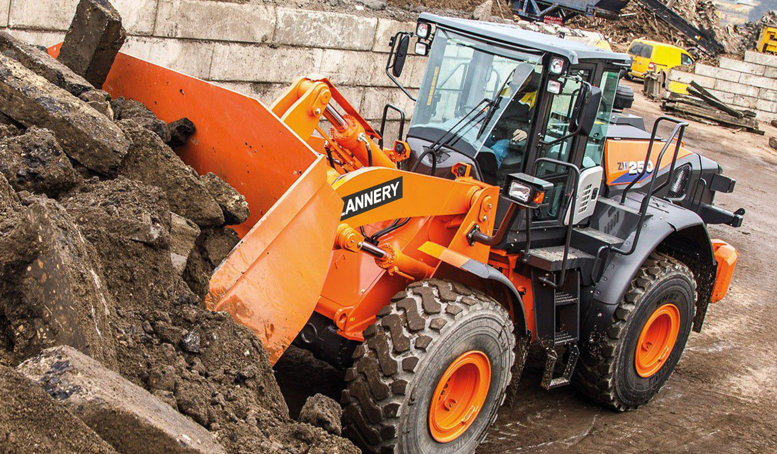 Hitachi ZW250 | Plant Hire UK | Flannery