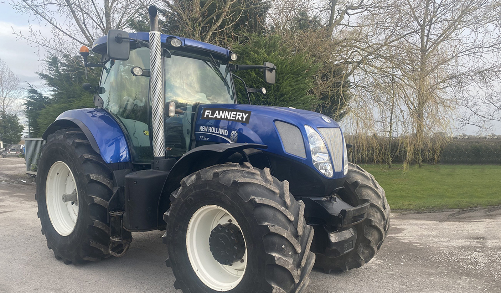 New Holland T7-260 | Plant Hire UK | Flannery