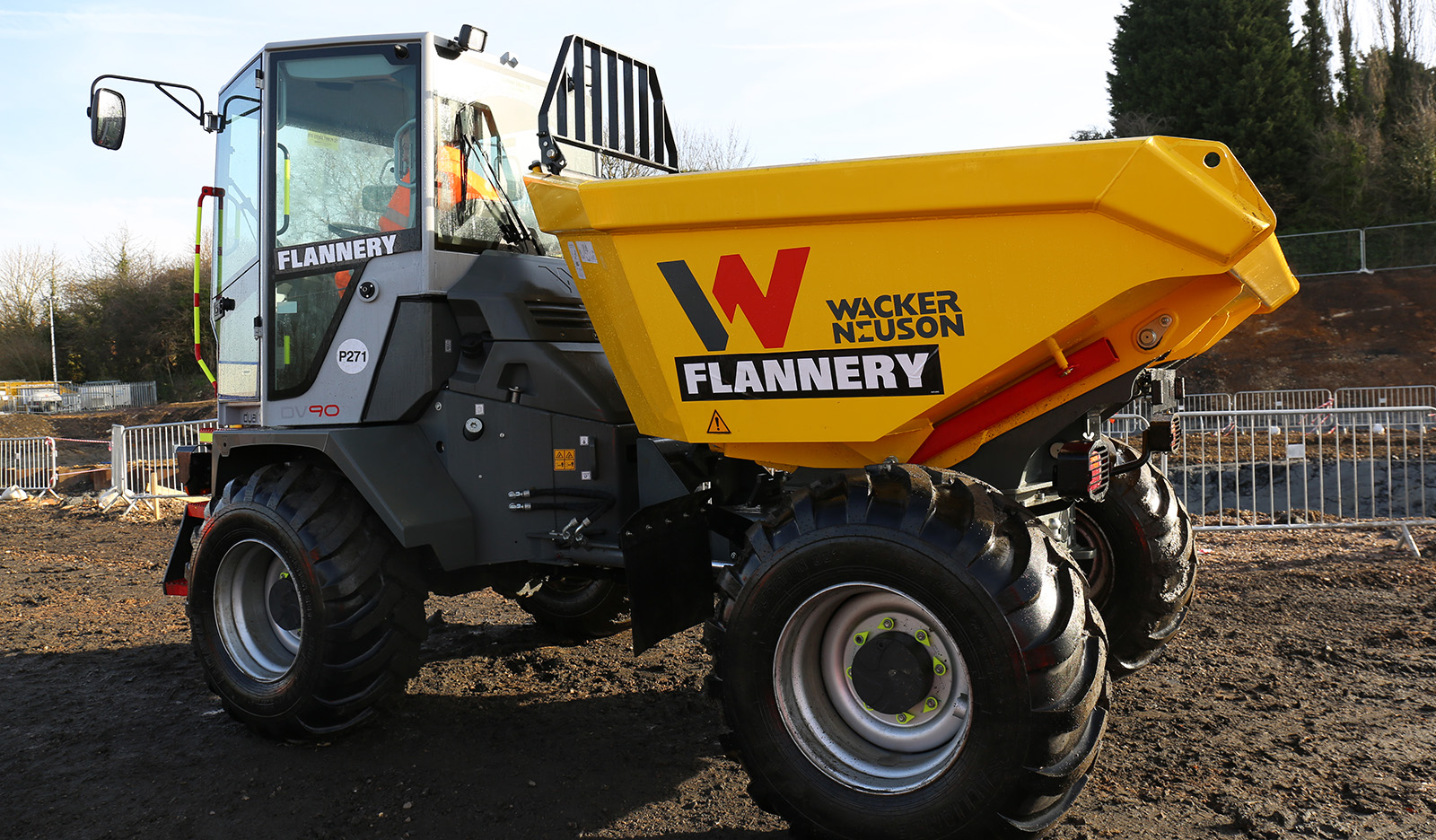 Wacker Neuson DV90 Dual View (Swivel) | Plant Hire UK | Flannery
