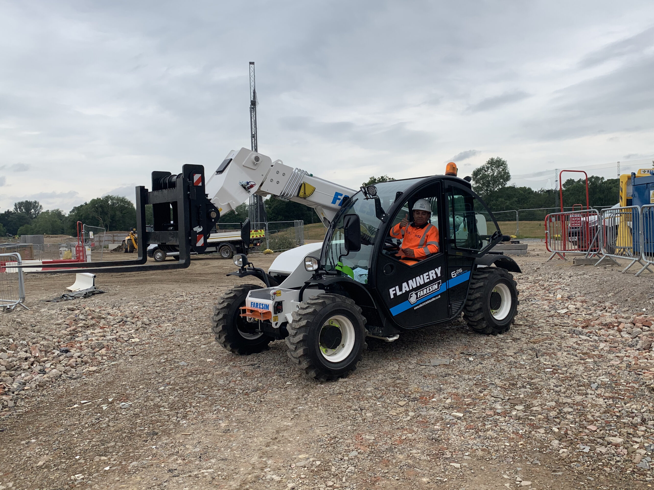 Faresin Electric Telehandler: HS2, West Ruislip | Flannery