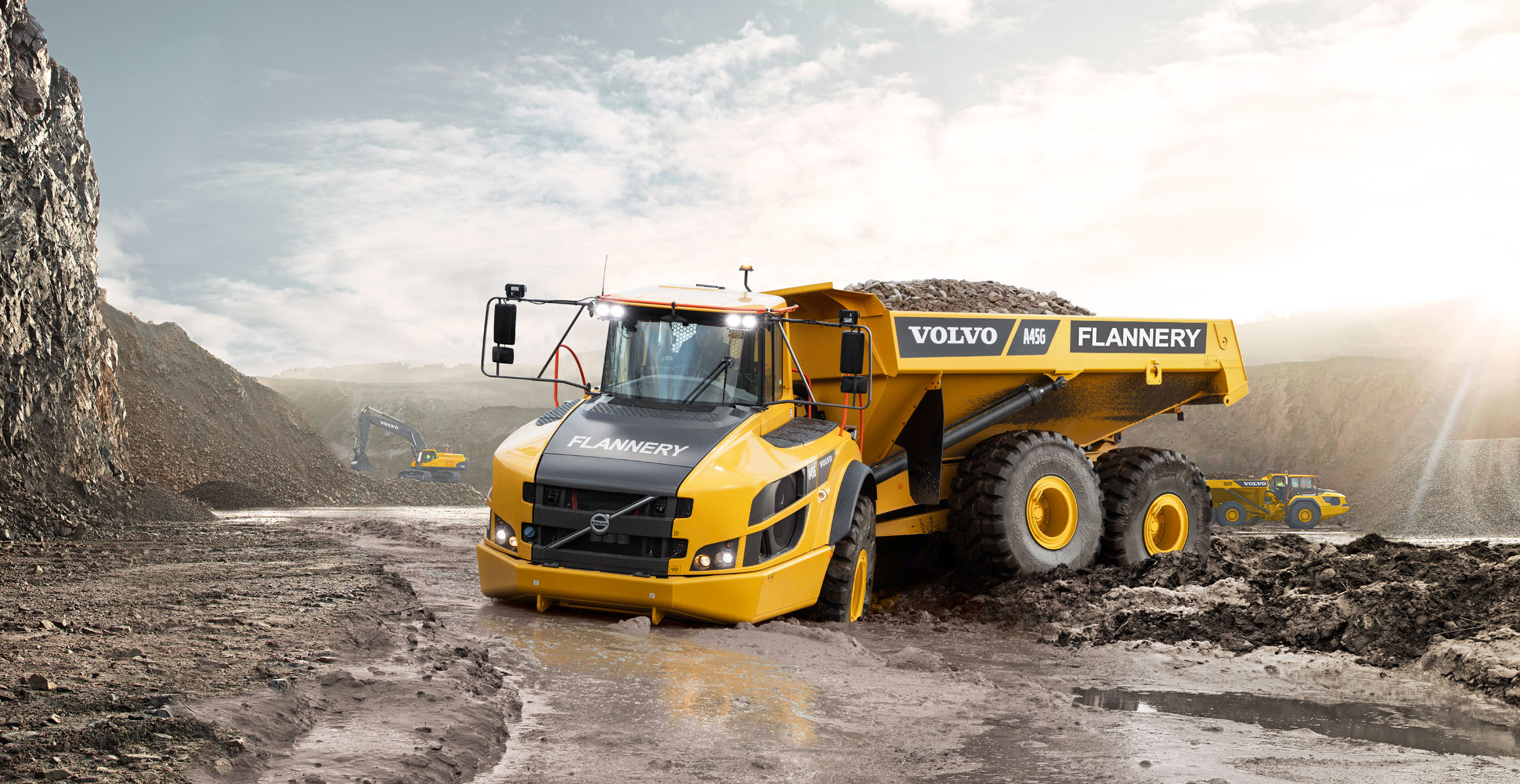 Volvo A45G | Plant Hire UK | Flannery